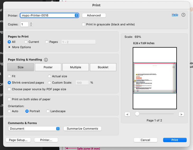 Re: How to detect "Print in grayscale (black and w... - Adobe Product Community - 15345897